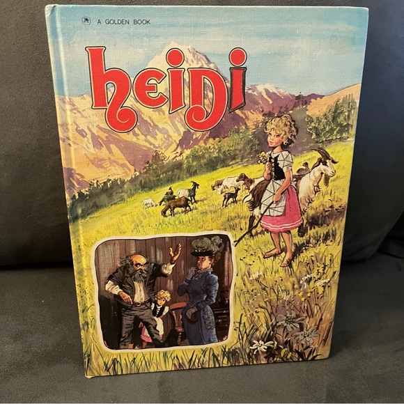 Golden Book | Other | Large Heidi Golden Book | Poshmark